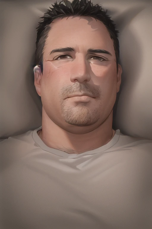 [NovelAI] lie face down, Masterpiece, middle-aged man [Illustration ...